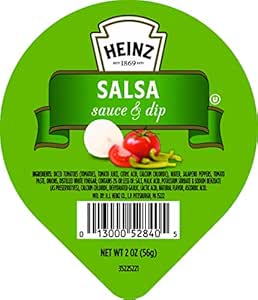 Heinz Salsa Single Serve Packets (2 oz Packets, Pack of 60): Amazon.com ...