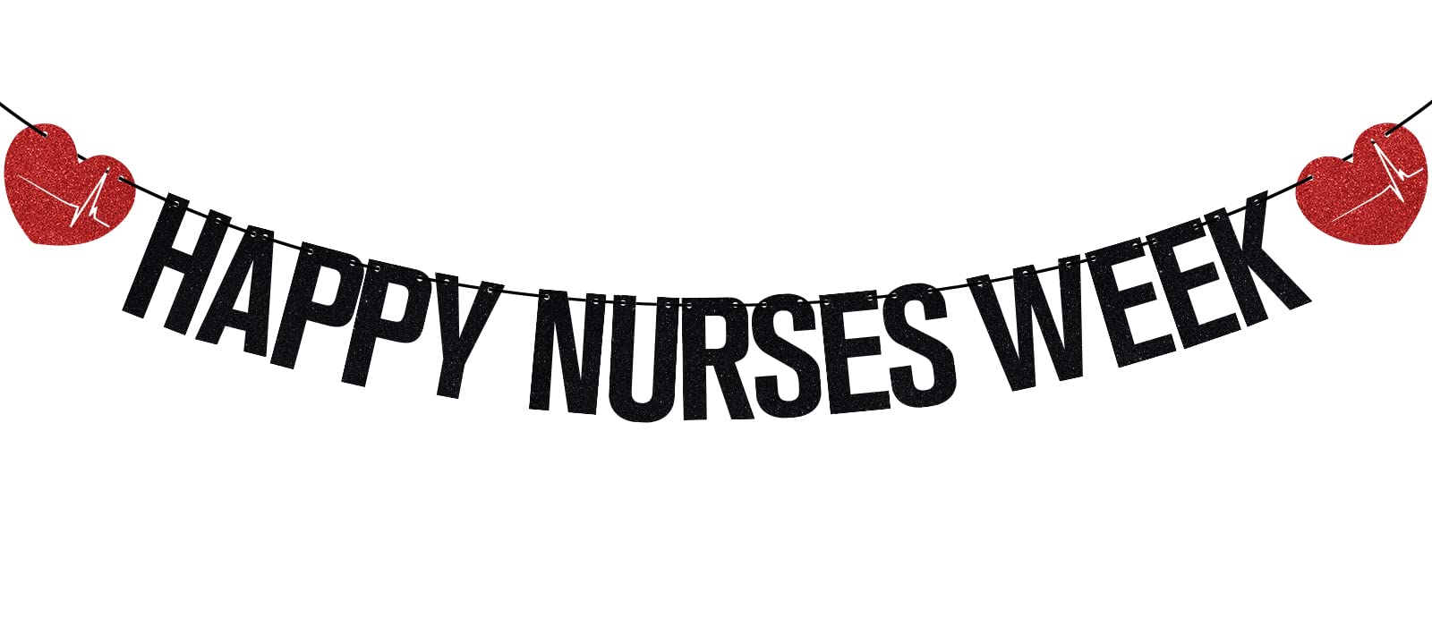 Happy Nurses Week Banner, Thank You Nurses Party Decorations, Nurses ...