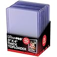 Amazon.com: Ultra Pro 3" X 4" Super Thick 100PT Toploader 25ct 2-Pack ...