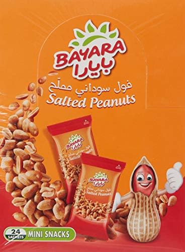 Bayara Snacks Peanuts Salted, 13 Grams X 24 Pieces price in UAE ...