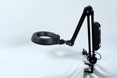 Flexible ARM Illuminated Magnifier ESD Safe Version SEMI Deluxe Model ...