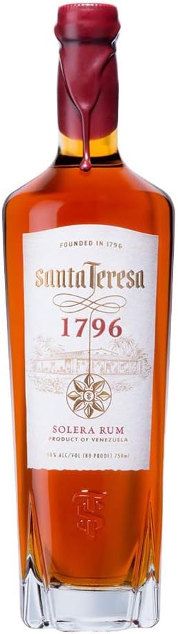 Ron Santa Teresa 1796 Solera 750 ml: Amazon.com.mx: Alimentos y Bebidas