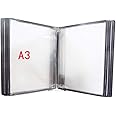 Amazon.com: Wall Mounted a3 Poster Flip Book Display with 10 Panels and ...