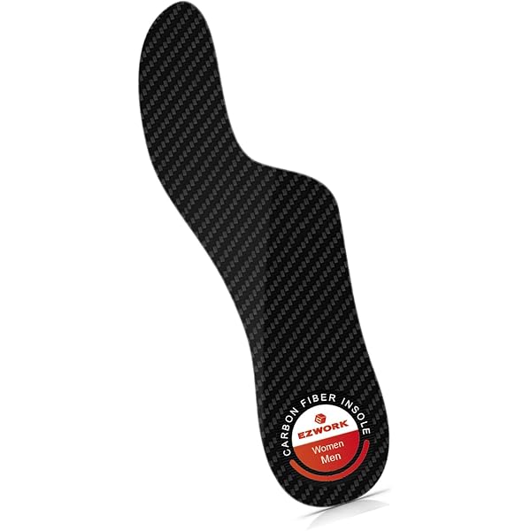 Steppers Insoles Carbon Fiber Insoles, 1 Pair Rigid Insole Insert For ...