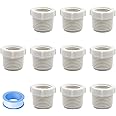 Amazon.com: HayEastdor 10PCS 3/4 Inch Male Thread to 1/2 Inch Female ...
