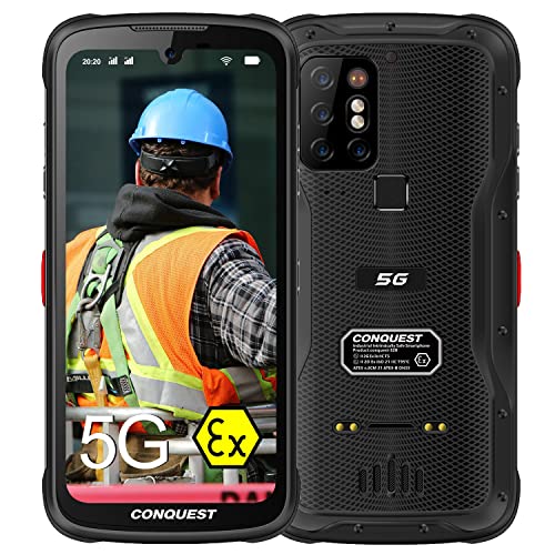 CONQUEST S20 Rugged Smartphone,Intrinsically Safe,ATEX Zone 1/2,6.3 FHD ...