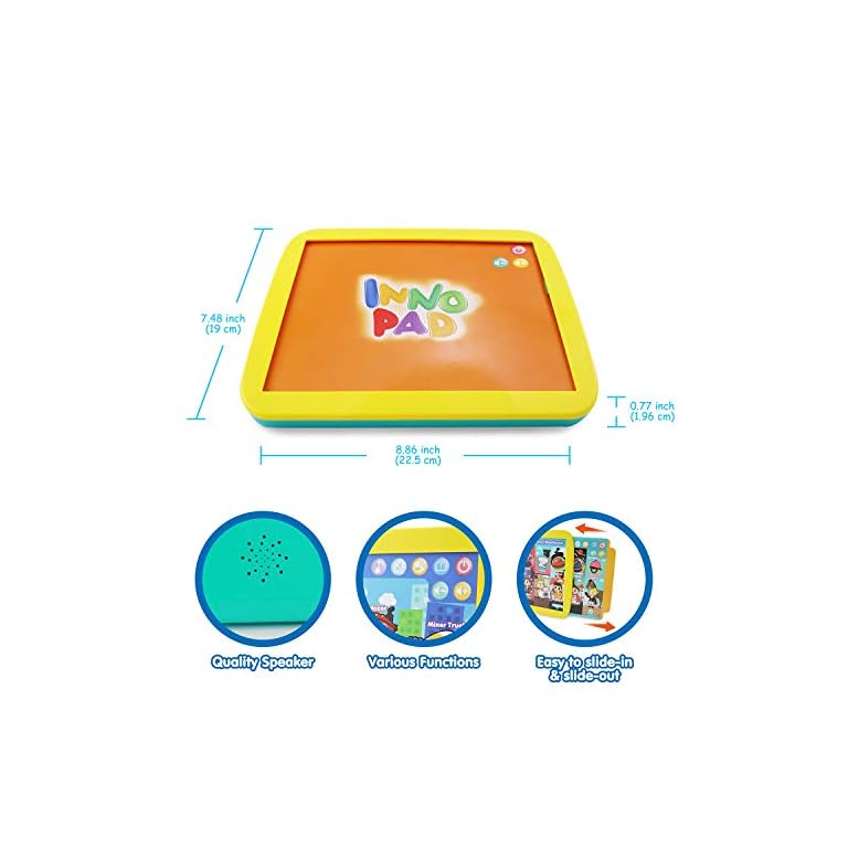 BEST LEARNING INNO PAD Smart Fun Lessons - Educational Tablet Toy to ...