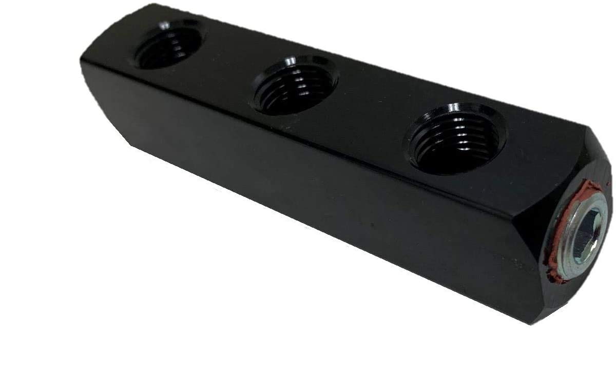 Mua 3 Way Air Hose Coupler Distribution Block Bar Line Splitter ...