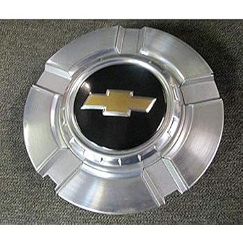 Amazon.com: 18 Inch OEM Chevy 6 Lug Machined aluminum Center Cap Hubcap ...