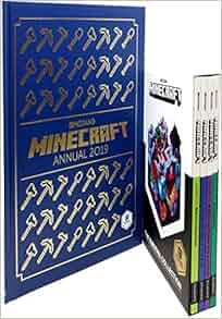 Minecraft The Survival Collection Books Set with Minecraft Annual 2019 ...
