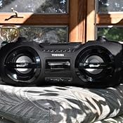 Amazon.com: Toshiba Wireless Bluetooth Boombox Speaker: Portable CD ...