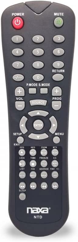 Amazon.com: NAXA Original Replacement Remote Control for Naxa NT and ...