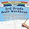 3rd Grade Math Workbook Multiplication and Division: Grade 3, Grade 4 ...