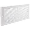 Imperial RG0033 Louvered Steel Painted Baseboard Return Air Grille, 14 ...