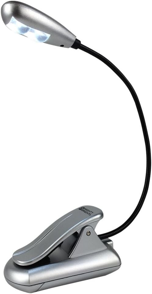 Mighty Bright XtraFlex 2 LED Book Light, Silver: Mighty Bright: Amazon ...