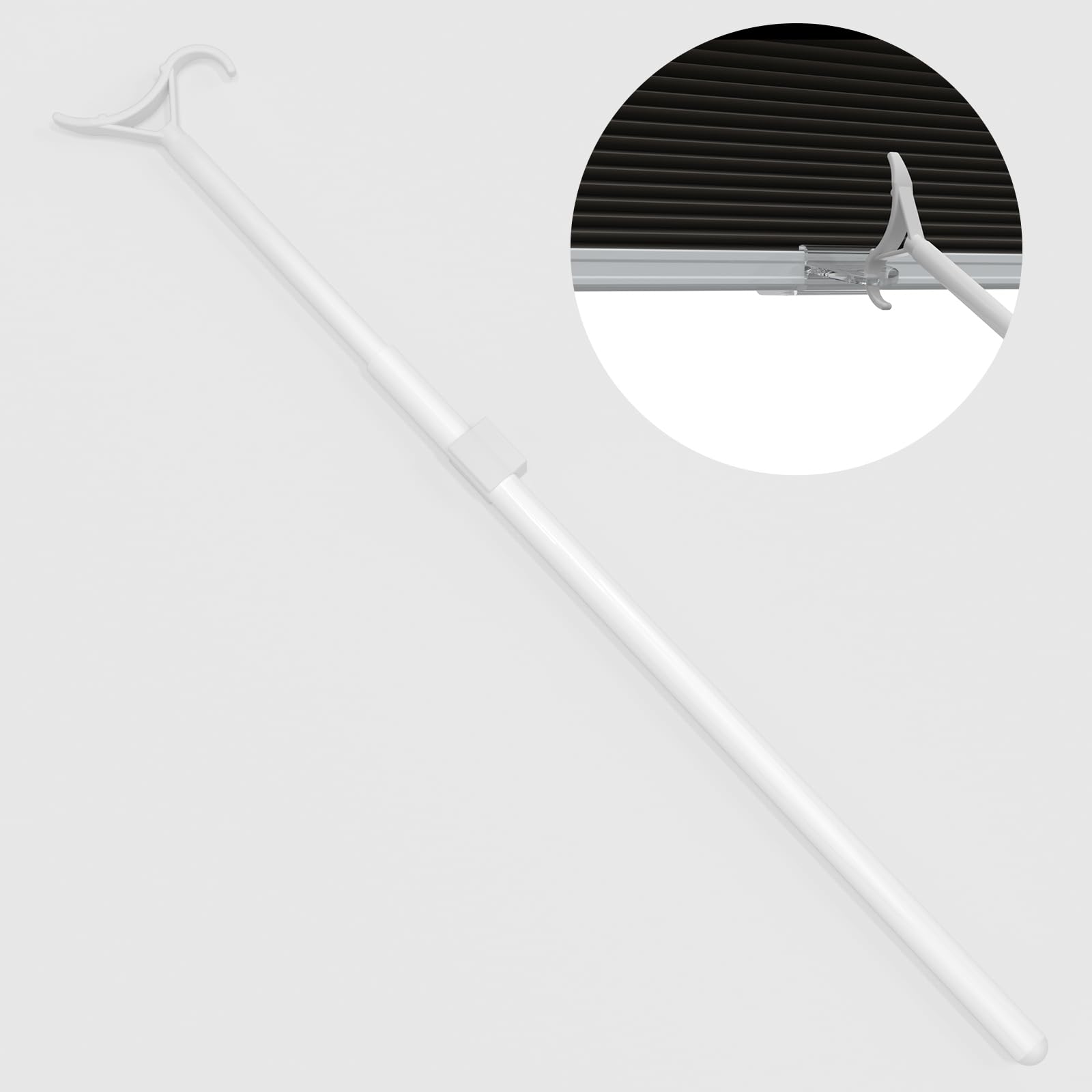 Myshade Telescopic Push Pull Adjustable Draw Rod for Cordless Window ...