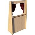 Puppet Theater Plans DIY Woodworking Free Standing Stage Kids Adults ...