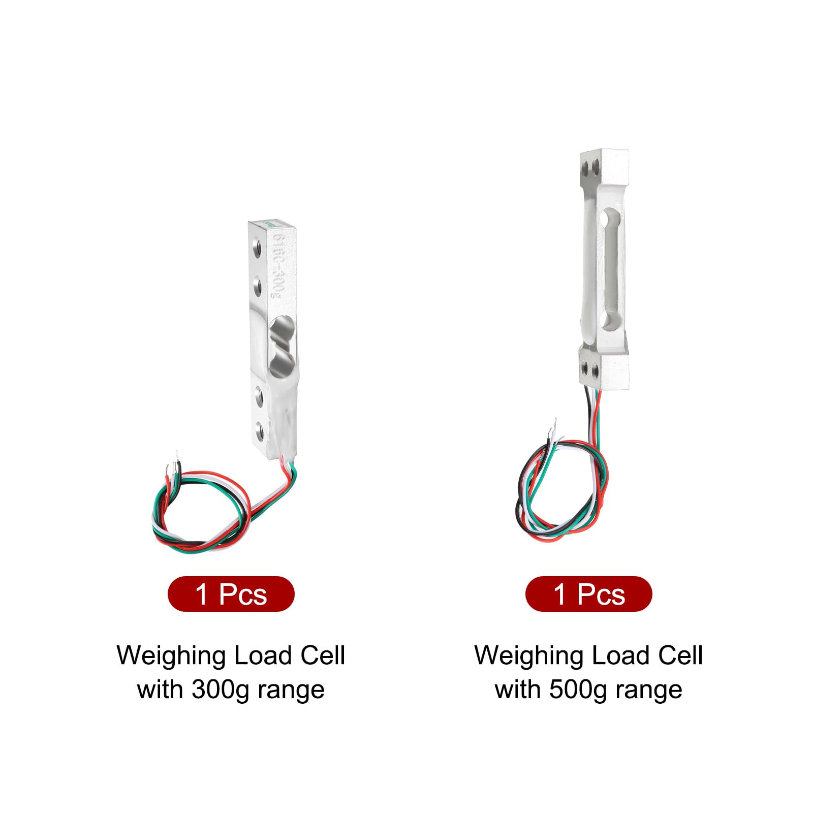 MECCANIXITY Weighing Load Cell 500g 300g Aluminum Weigh Sensor For ...
