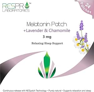 Amazon.com: Respro Labs Natural Melatonin (3 mg) Relaxing Sleep Support ...