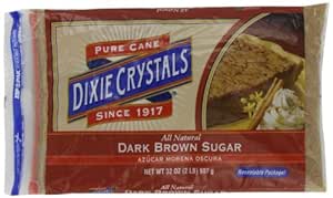 Amazon.com : Dixie Crystals Dark Brown Sugar, 2-Pound (Pack of 6 ...