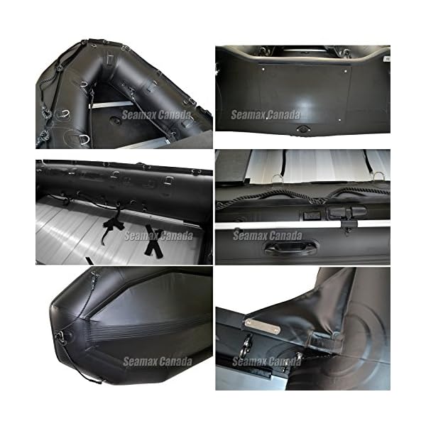 Seamax Ocean430T Commercial Grade Inflatable Boat, 14ft. x 6.4ft, 5 ...