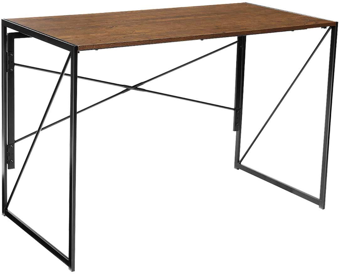 Douxlife Folding Computer Writing Desk Office Desk Laptop Table Simple ...