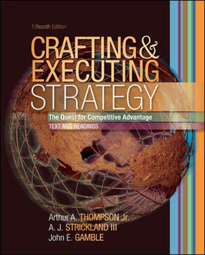 Amazon.com: Crafting and Executing Strategy: Text and Reading ...