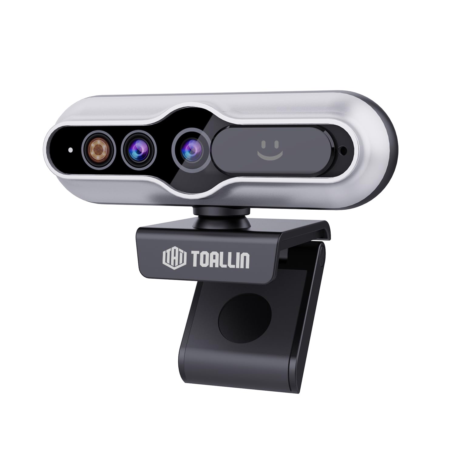 TOALLIN 2K QHD Webcam with Windows Hello, Facial Recognition Web Camera ...