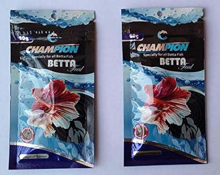 Buy 20g Champion Betta Fish Food Bettas Tropical Goldfish Healthy Feed ...
