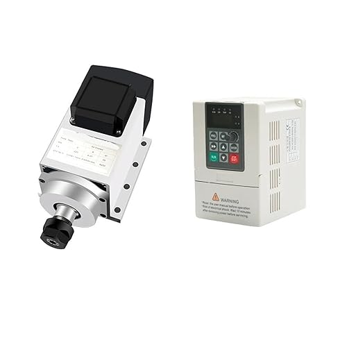 WAAZVXS 1.5KW Constant Power Spindle 220V Low Torque Flange Air Cooled ...