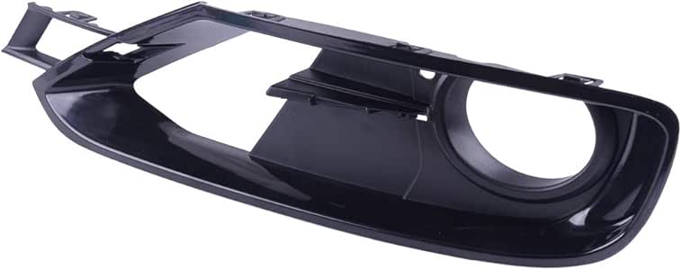 Car Accessories 2 Open Grid Front Bumper Fog Light Grille 2 Chrom Trim ...