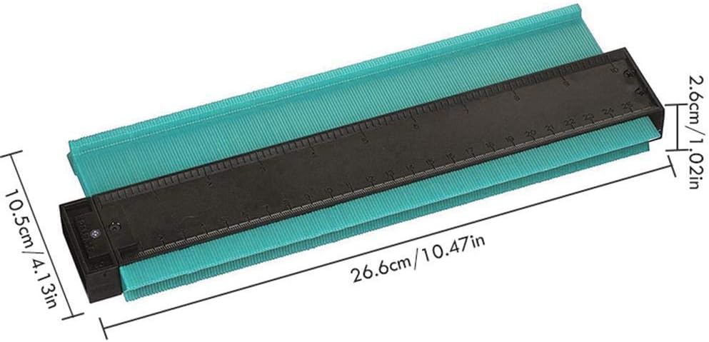 Contour Gauge Duplicator Profile Measuring Tool, 10 Inches Plastic ...