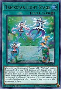 Amazon.com: Yu-Gi-Oh! - Trickstar Light Stage (MP18-EN069) - 2018 Mega ...