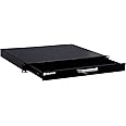 Amazon.com: RackPath 1U Rack Mount Drawer for 19 Inch AV/Network/DJ ...