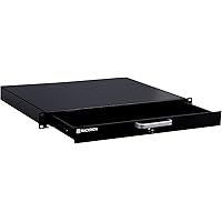 Amazon.com: RackPath 1U Rack Mount Drawer for 19 Inch AV/Network/DJ ...