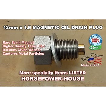 Amazon.com: Polaris RZR 570 800 900 1000 Crankcase Engine Oil Drain ...