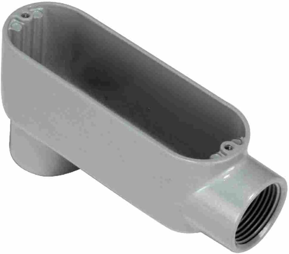 Orbit LB-250 Conduit Body, 2 1/2" Threaded Die Cast Aluminum - Type LB ...