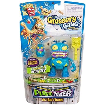 Amazon.com: The Grossery Gang Season 3 Action Figurine - Vac Attack ...