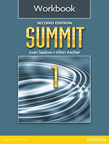Summit 1 Workbook: Saslow, Joan, Ascher, Allen: 9780132679879: Amazon ...