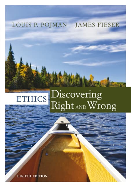 Amazon.com: Ethics: Discovering Right and Wrong: 9781305584556: Pojman ...