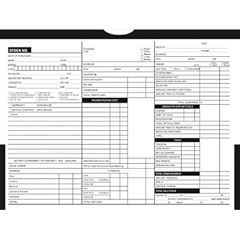 Amazon.com : Vehicle Deal Envelopes Dealer Jackets File Folders(50/pack ...