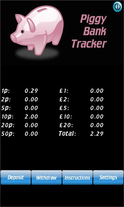 Piggy Bank Tracker 2:Amazon.com:Appstore for Android