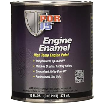Amazon.com: POR-15 42168 Ford Green Engine Enamel - 1 pint: Automotive
