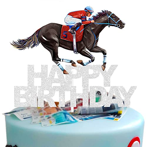 Mua Jockey Birthday Cake Topper - Horse Racing Themed Party or ...
