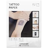 Amazon.com : Temporary Tattoo Paper A4 Size (8.3x11.7 inch) 5 Sheets ...