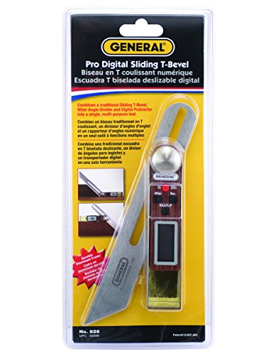 Купить General Tools & Instruments 828 Digital Sliding T-Bevel Gauge ...