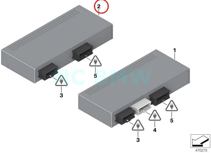 Amazon.com: BMW Genuine Control Unit For Rear Function Module: Automotive