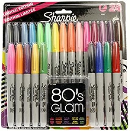 Sharpie Assorted Pastel Markers Fine [Pack of 24]: Amazon.co.uk: Office ...