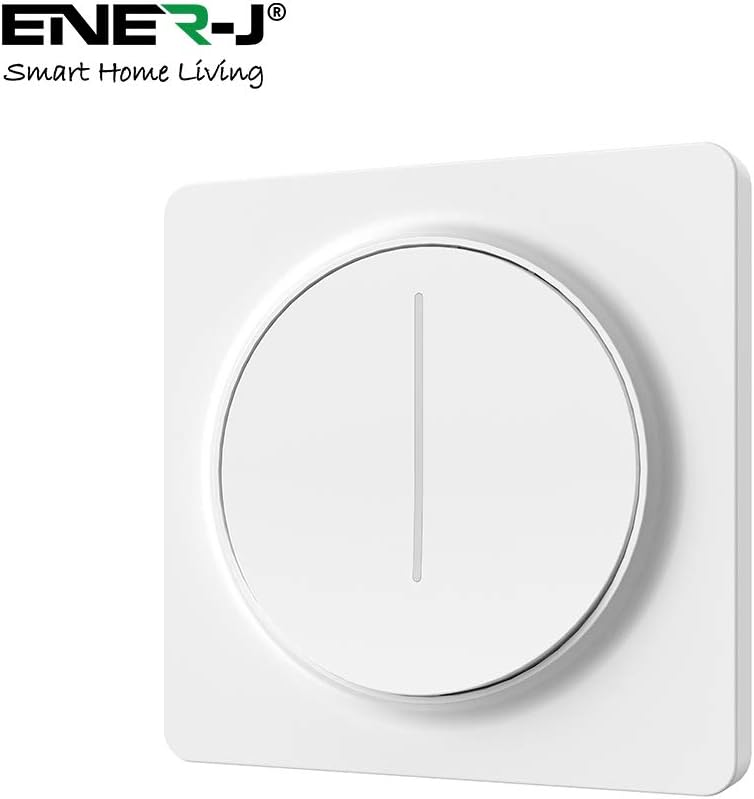 ENERJ ENEJ WiFi Dimmer 1 Gang, Smart Dimmable Switch for LED Lights ...