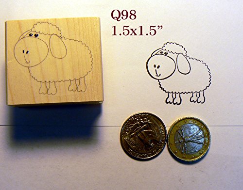 Sheep Rubber Stamps - Kritters in the Mailbox Sheep Items